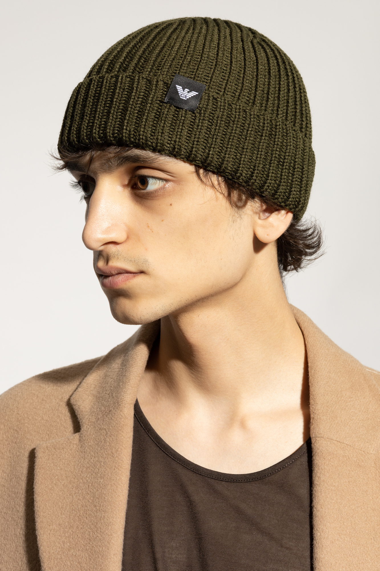 Armani wool hat store